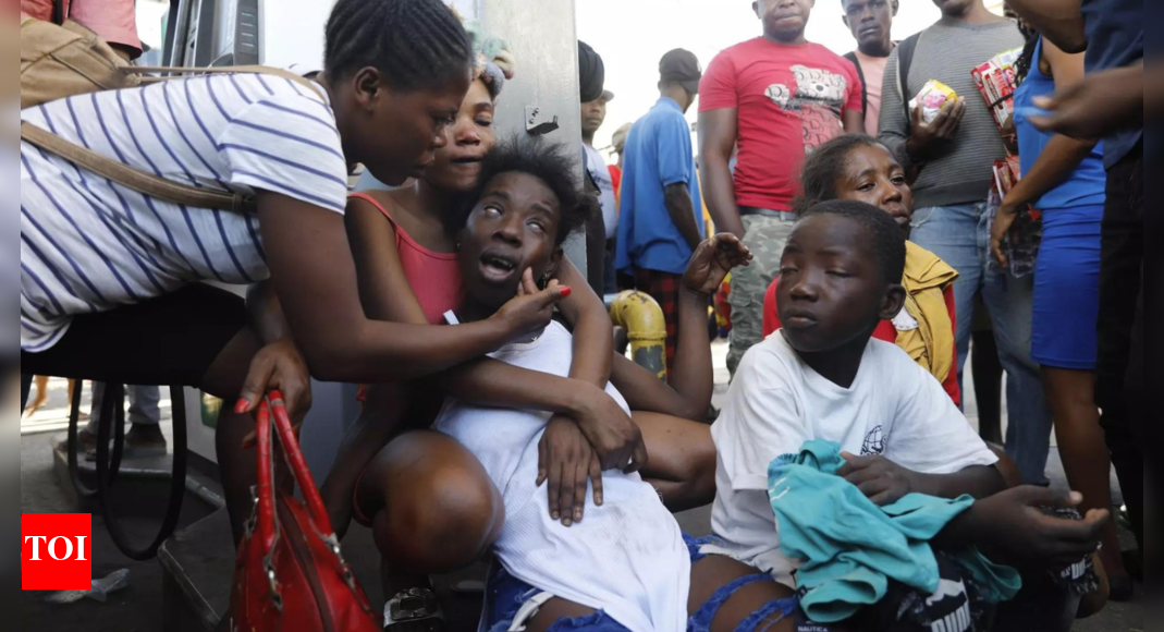 Talks push on in crisis-wracked Haiti - Times of India