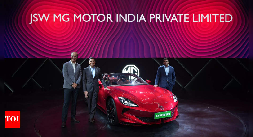 JSW MG Motor India plans to recreate ‘Maruti movement’ - Times of India