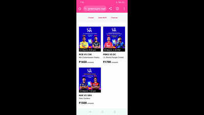 IPL Tickets: Fans Stumped By Fake Ipl Tickets | Chennai News - Times of ...