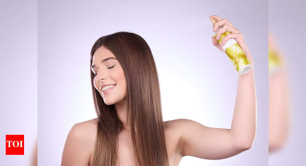 5 DIY hair sprays to smoothen out frizzy hair - Times of India