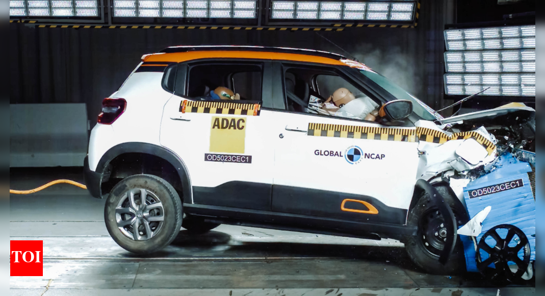 Tata Punch EV-rivalling Citroen eC3 undergoes GNCAP crash tests ...