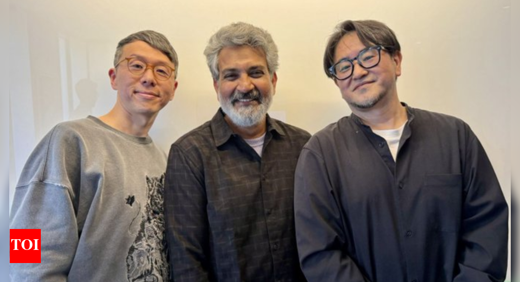 SS Rajamouli's Encounter with Japanese Anime Experts Rui Kuroki-san and ...