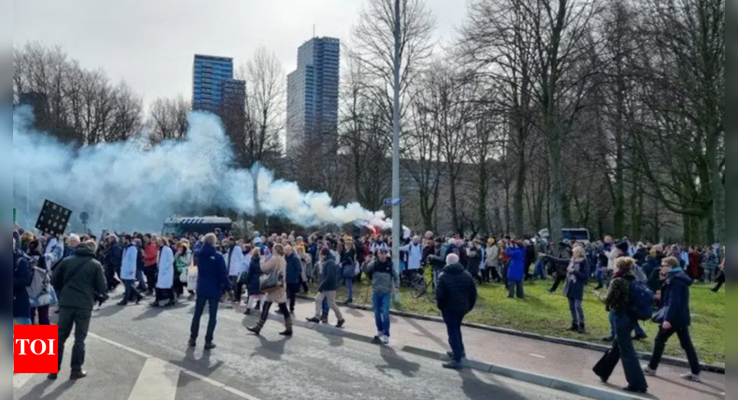 'Burning object' thrown at Israel's embassy in Netherland, one arrested ...