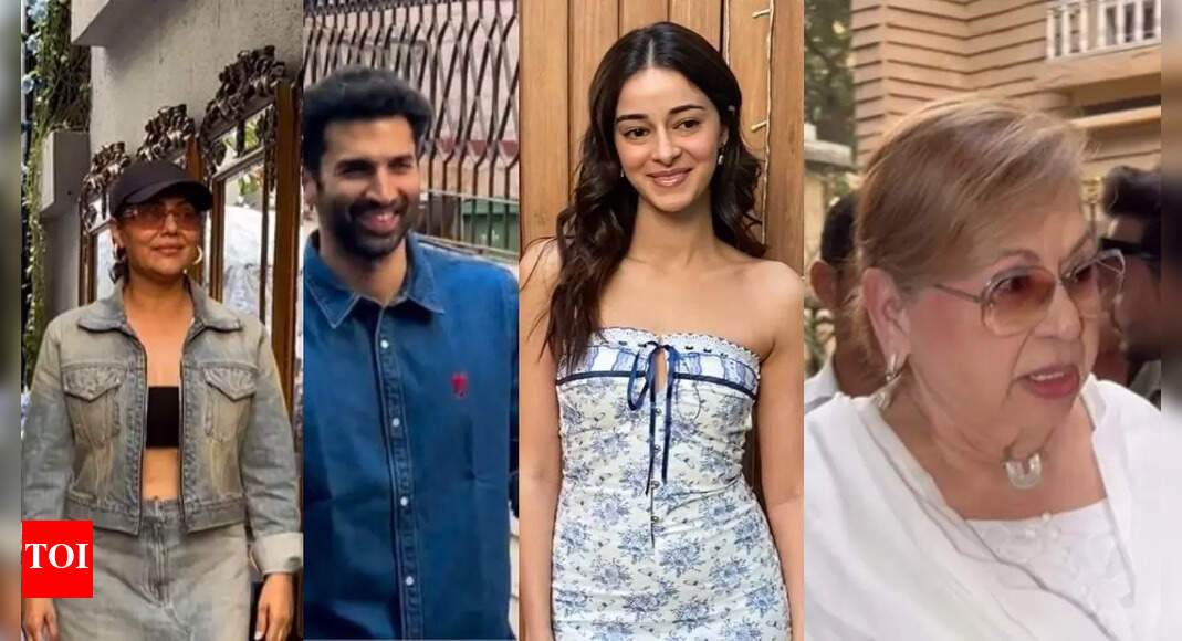 Aditya Roy Kapur, Ananya Panday, Gauri Khan Bipasha Basu, Karan Singh ...