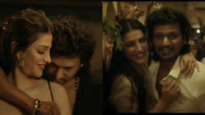 'Inimel' song: Lokesh Kanagaraj romancing Shruti Haasan leaves social media in awe - WATCH ...