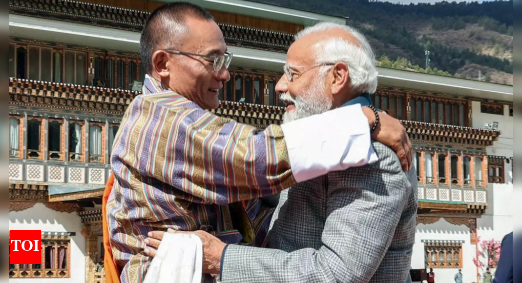 'Bade bhai': PM Modi receives warm welcome in Bhutan by counterpart ...