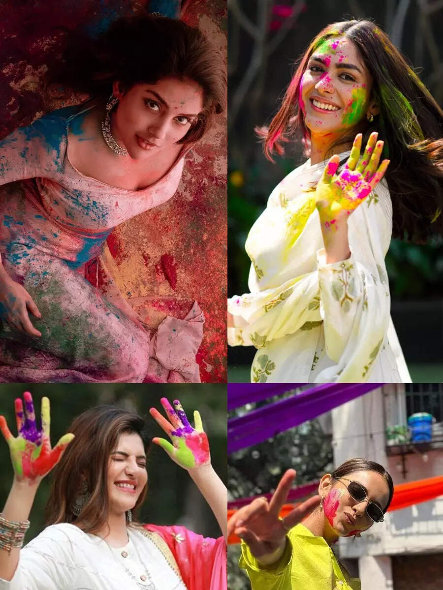 Throwback to the South stars' Holi bash | Times of India
