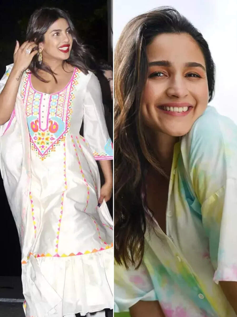 White Holi outfit ideas, feat Bollywood celebs | Times of India