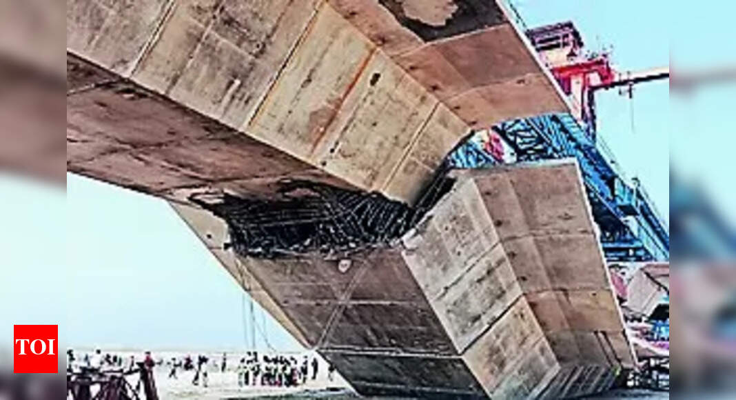 Bridge Collapse: One Killed As Bridge Under Construction Collapses In ...