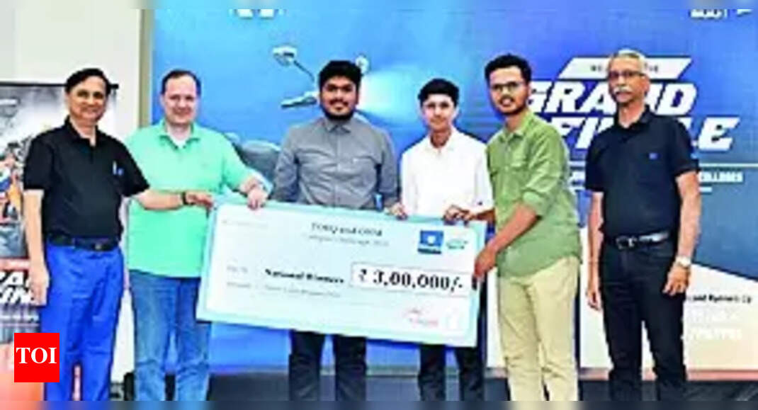 IIT(BHU) Students: Iit(bhu) Students Win Bajaj Torq Challenge 2024 ... IIT(BHU) Students: Iit(bhu) Students Win Bajaj Torq Challenge 2024 ...