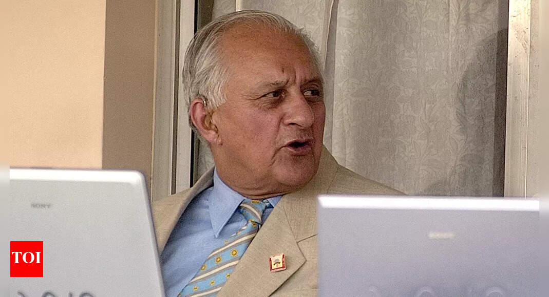 Former Pakistan Cricket Board chairman Shaharyar Khan passes away at 89 ...