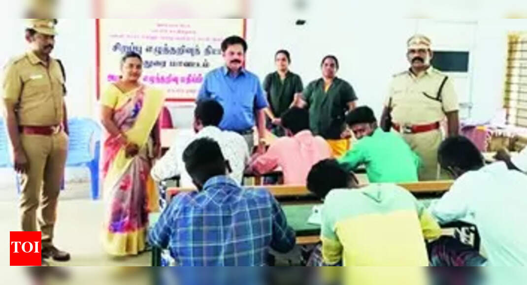 Madurai Prison: 107 Inmates Of Madurai Prison Write Basic Literacy Exam ...