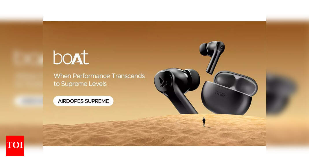 Boat Airdopes Supreme true wireless earbuds with Spatial Audio launched ...