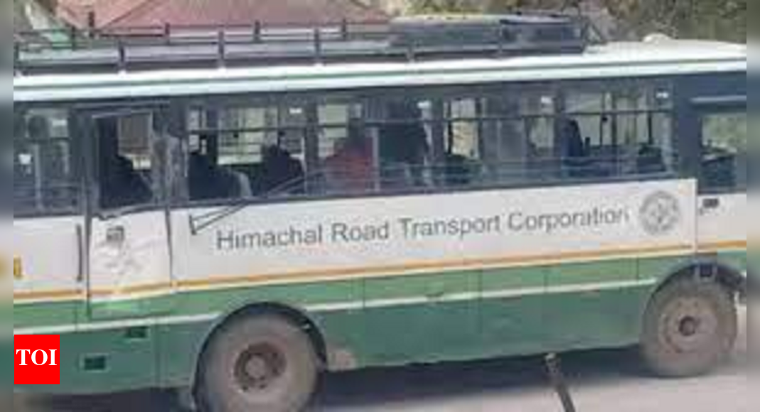 HRTC resumes Kullu-Manali-Keylong bus service after 4-month | Shimla ...