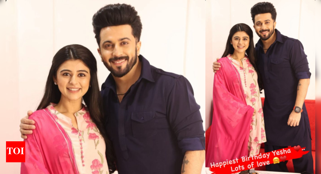Birthday Girl Yesha Rughani gets special wishes from co-star Dheeraj ...