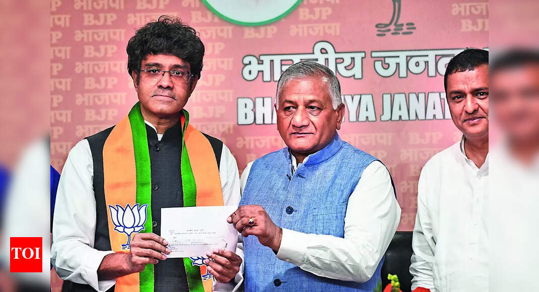 Atul Garg: Local Boy Atul Garg Replaces Vk Singh As Bjp Candidate In ...