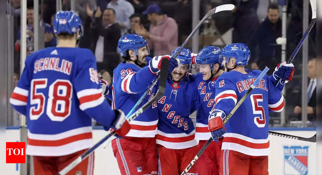 New York Rangers secure playoff berth with thrilling victory over ...