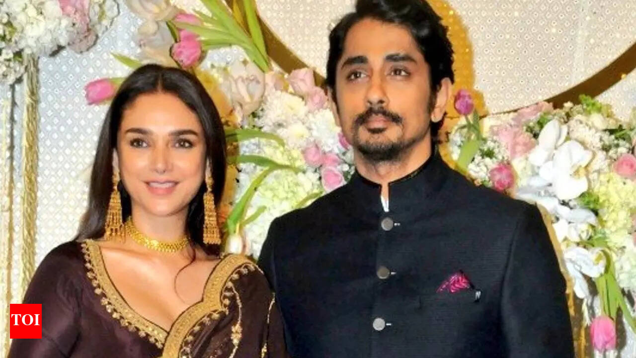 Vijay Tv Siddharth Wedding Aditi Rao Hydari Rings In 2025 With Hubby