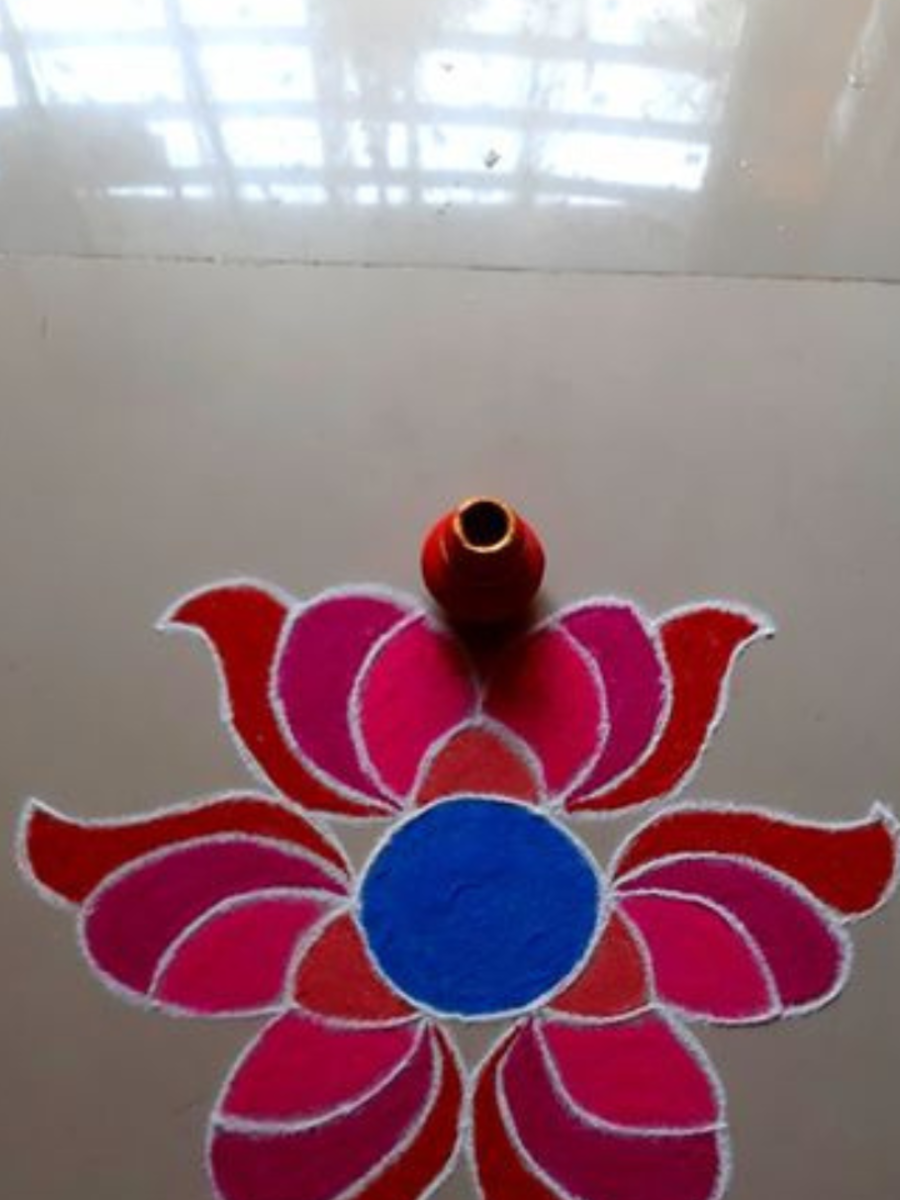 Child-Friendly Rangoli Designs And Materials | Times Now