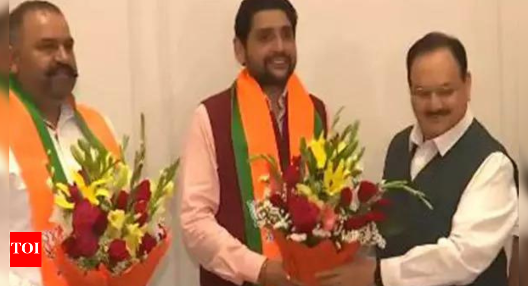 BJP takes away AAP’s MP and candidate Sushil Rinku along with MLA ...