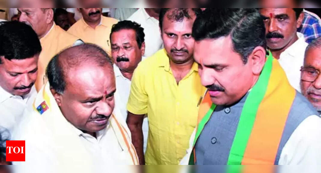 BJP-JD(S) Alliance: Bjp, Jd(s) Alliance Partners Launch Joint Campaign | Mysuru News - Times of ...
