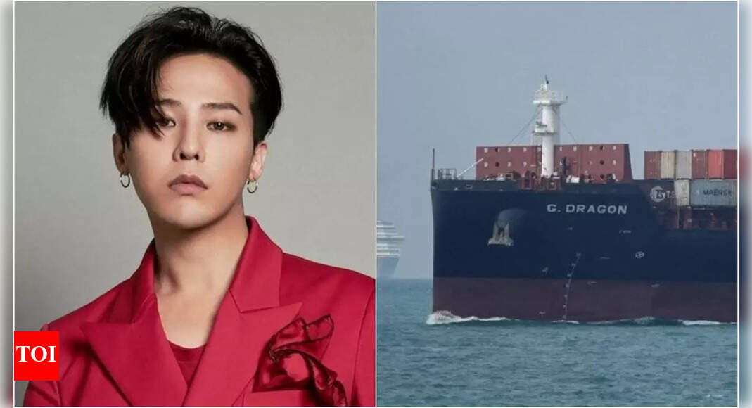 A container ship gets named after G-Dragon | K-pop Movie News - Times ...