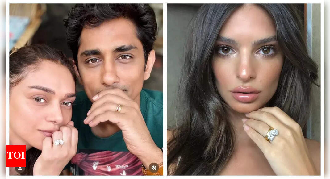 Is Aditi Rao Hydari's double-diamond engagement ring inspired by ...