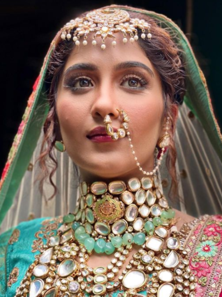 Nimrit Kaur Ahluwalia's 15 alluring lehengas for Eid | Times of India