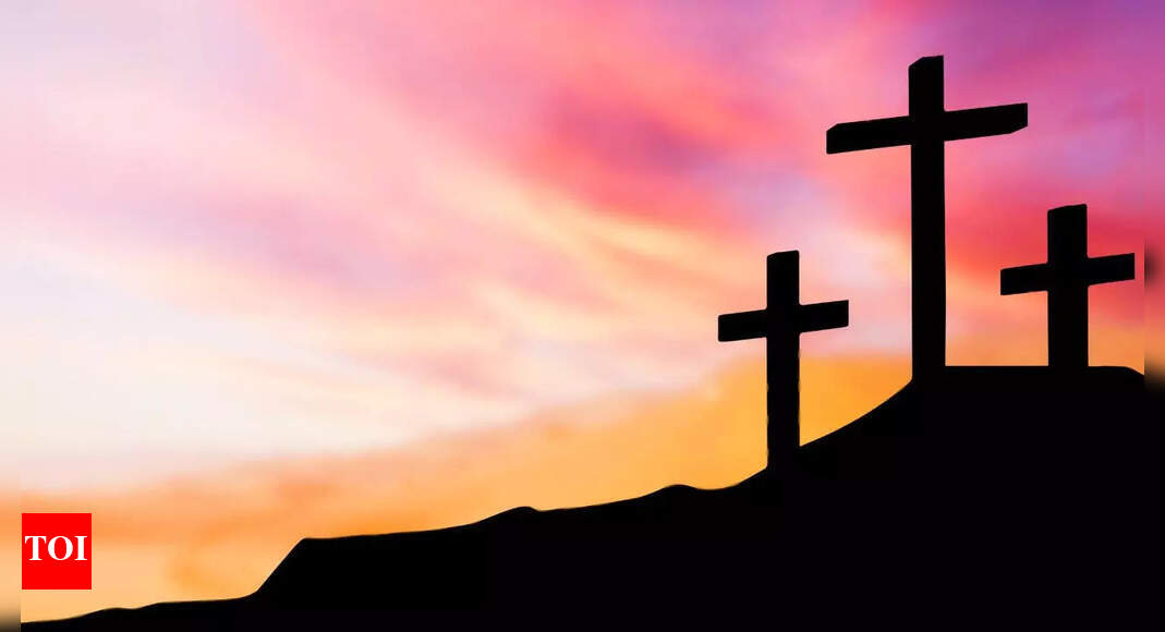 Cross is a symbol of death and abundant life - Times of India