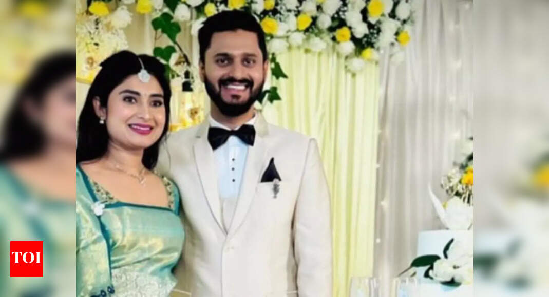 Actress Akshitha gets engaged to beau Preetham Suresh - Times of India