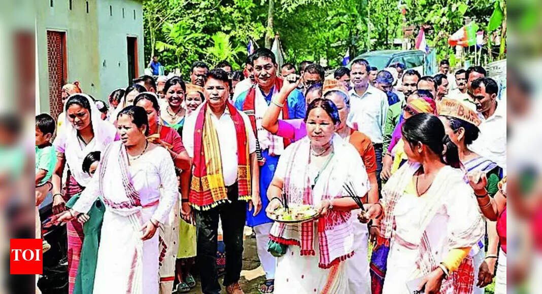 BJP Candidate: Bjp Candidate Seeks Vote On Devpt Plank, Aims For Hat ...