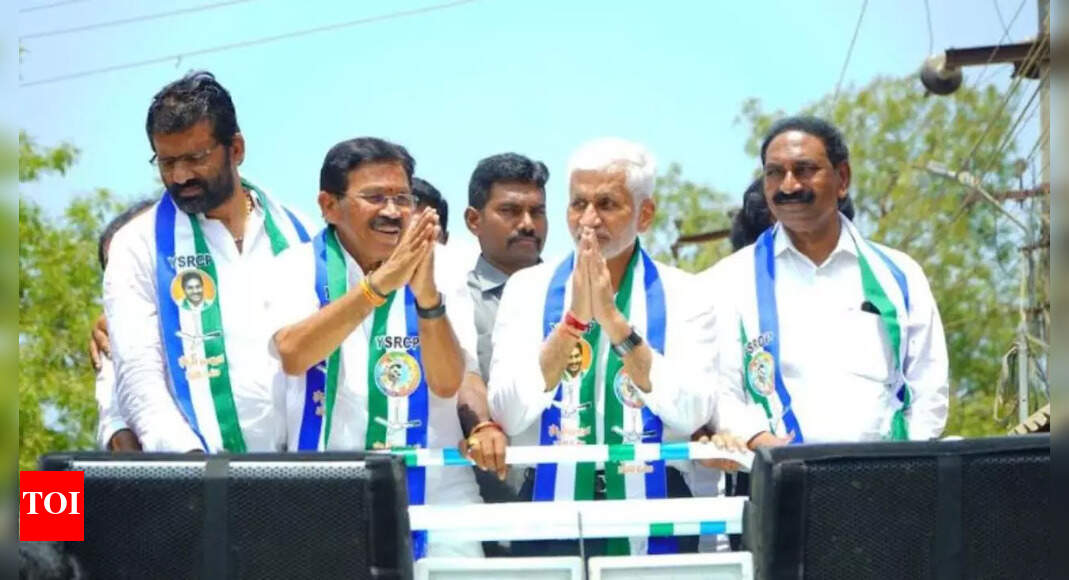 Vijayasai Reddy counters TDP chief's claims over Peddireddy palle reservoir works | Amaravati ...