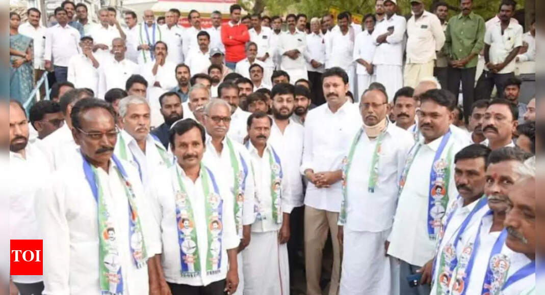YSRCP MP YS Avinash Reddy intensifies poll campaign in Kadapa | Amaravati News - Times of India
