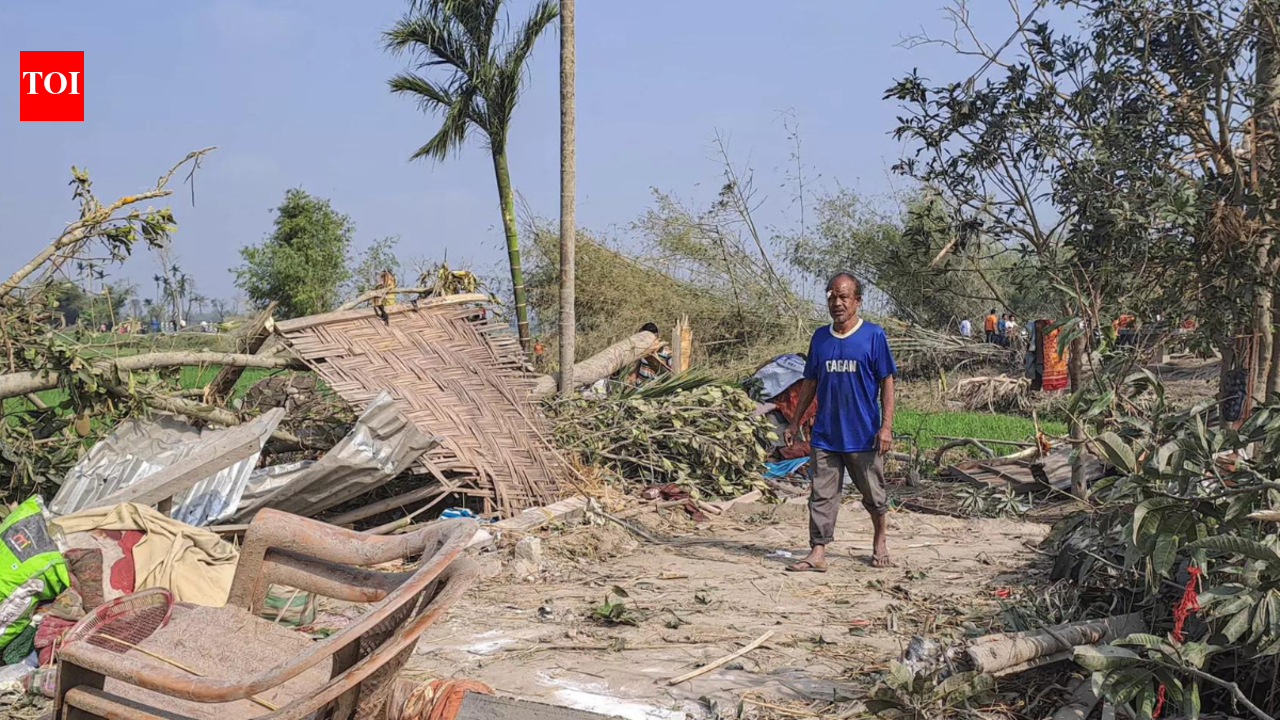 Severe storm, heavy rains wreak havoc in West Bengal, Assam and Mizoram