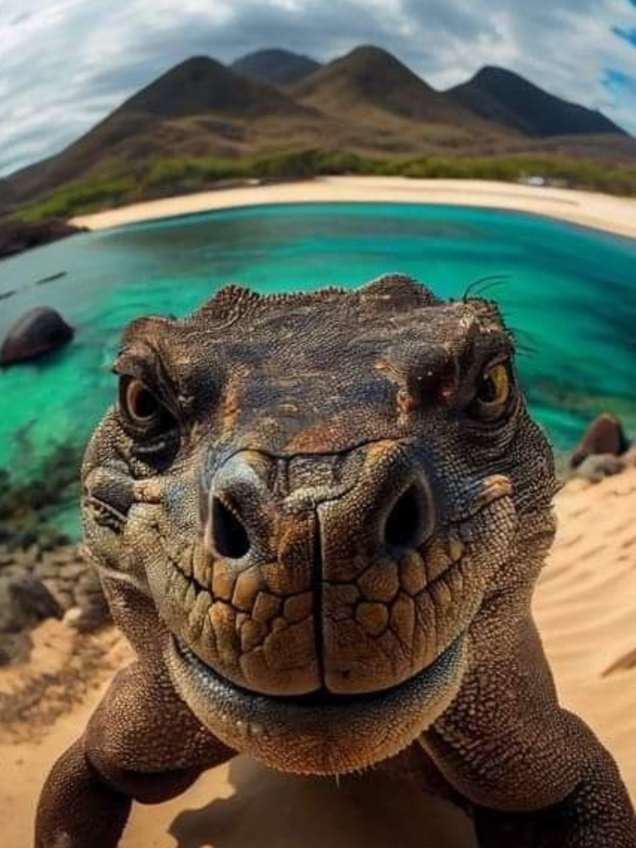 Animals found close to Equator: Mandrill Orion Orangutan Orion Komodo ...