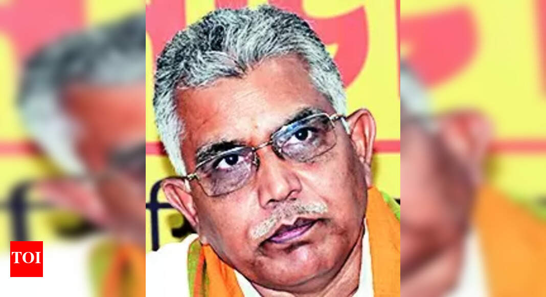Dilip Ghosh: Dilip’s Attack On Cm Low-level, Personal: Ec | Kolkata News - Times of India