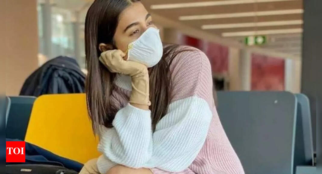 Viral video! Pooja Hegde spotted with rumored boyfriend Rohan Mehra in ...