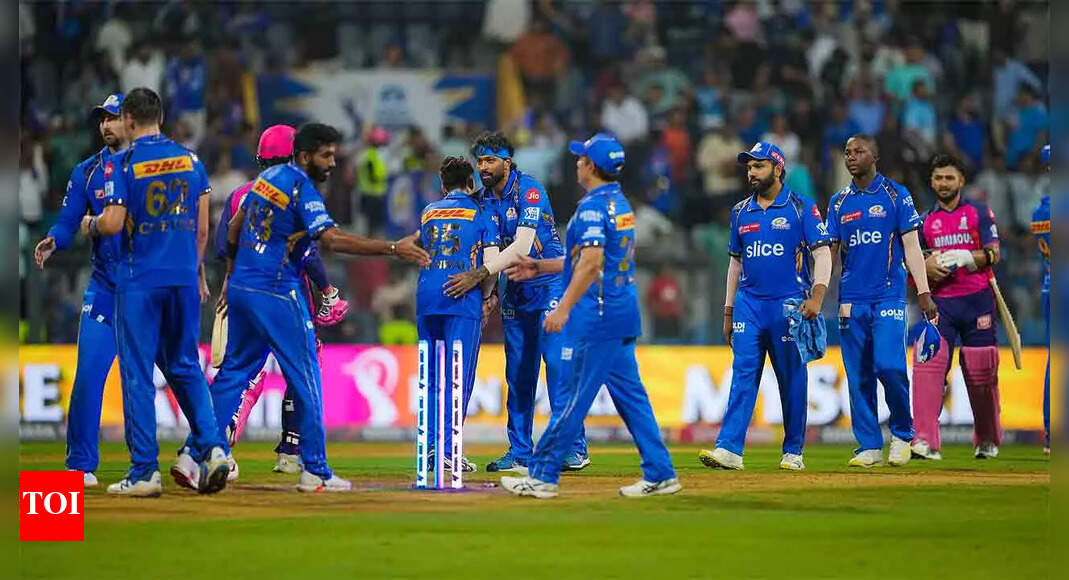 IPL 2024: Mumbai Indians lose to Rajasthan Royals to suffer hat-trick ...