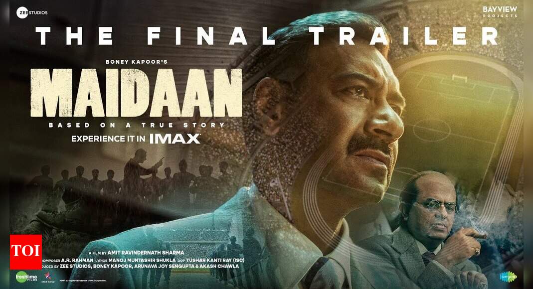 Maidaan Movie Review: Ajay Devgn kicks the ball out of the park in the ...