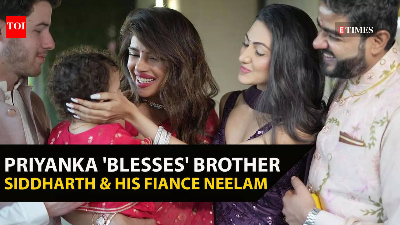 Priyanka Chopra's brother Siddharth Chopra and Neelam Upadhyay get ...