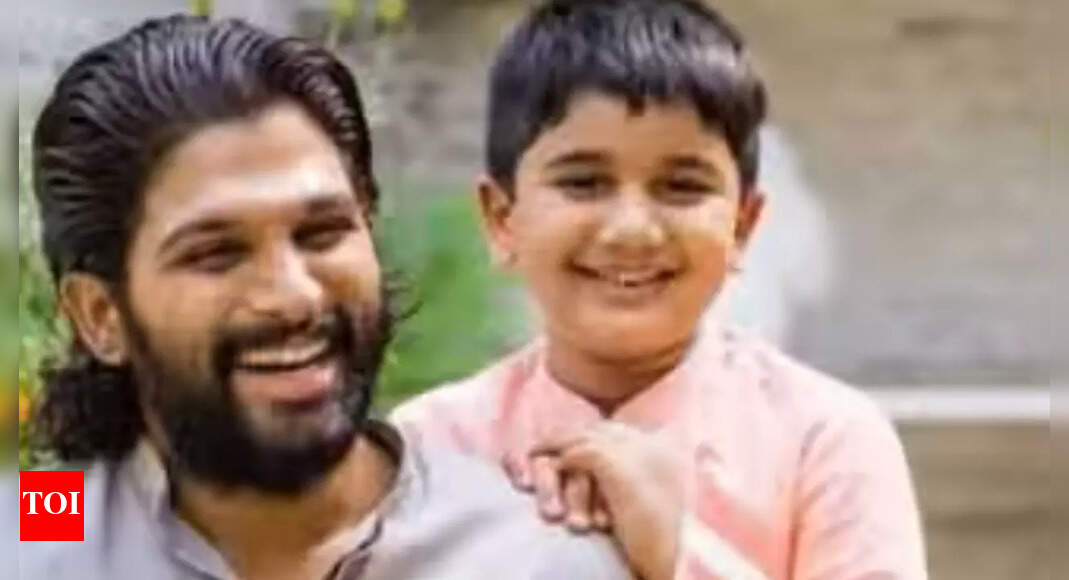 Allu Arjun Son Allu Arjun Calls His Son Ayaan The Love Of His Life As He Turns 10 Years Old