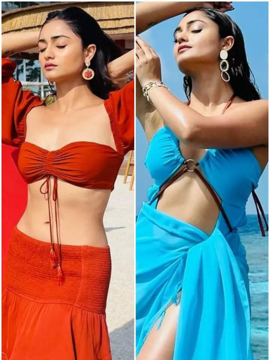 Tridha Choudhurys Pics From Her Beach Dairies Times Of India