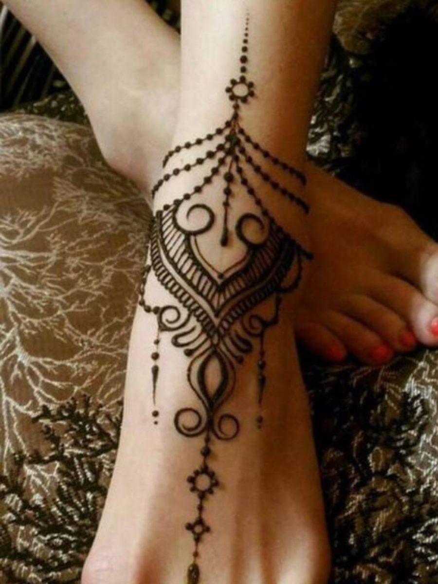 Beautiful Feet Henna Design Ideas Times Now