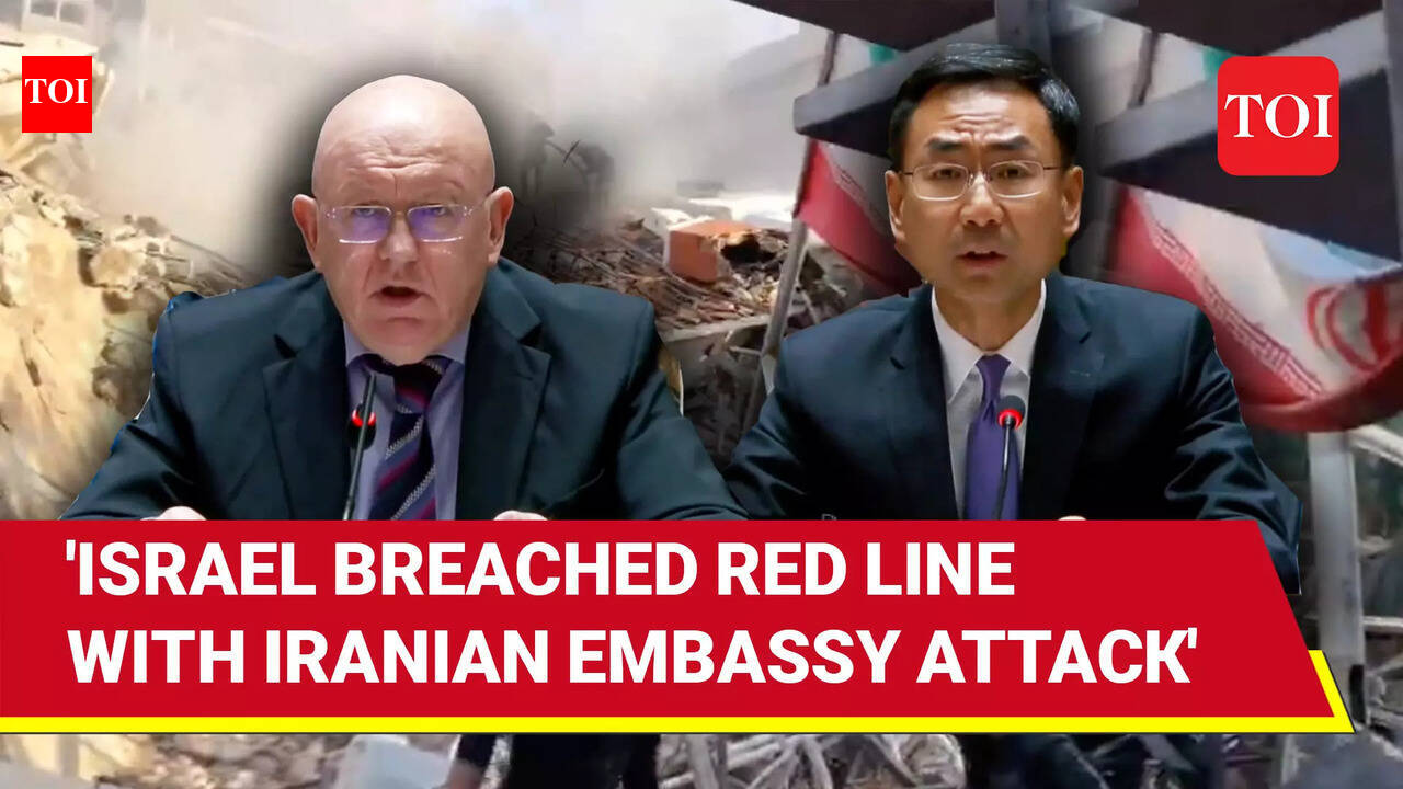 Russia, China lambast Israel at UNSC over Israeli strike at Iranian ...