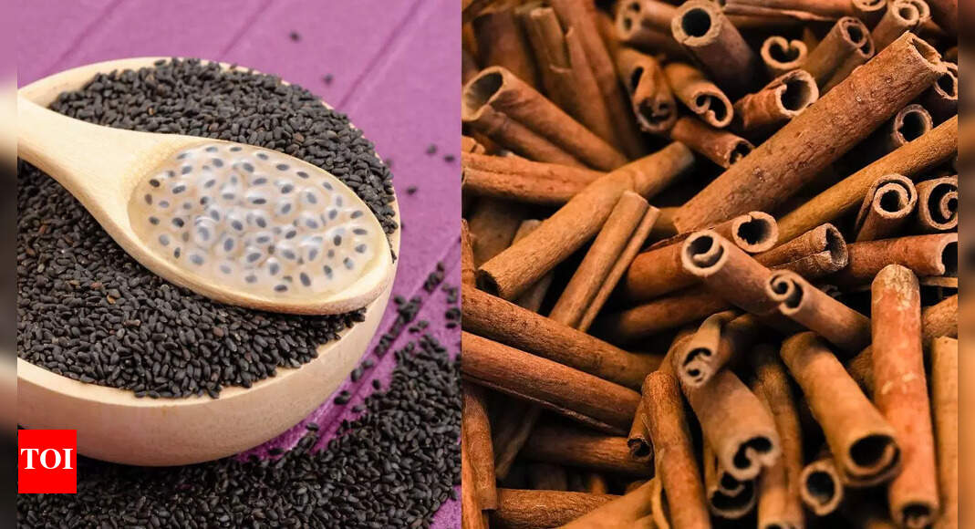 Sabja Seeds Cinnamon Water Benefits: 5 Benefits of adding sabja seeds ...