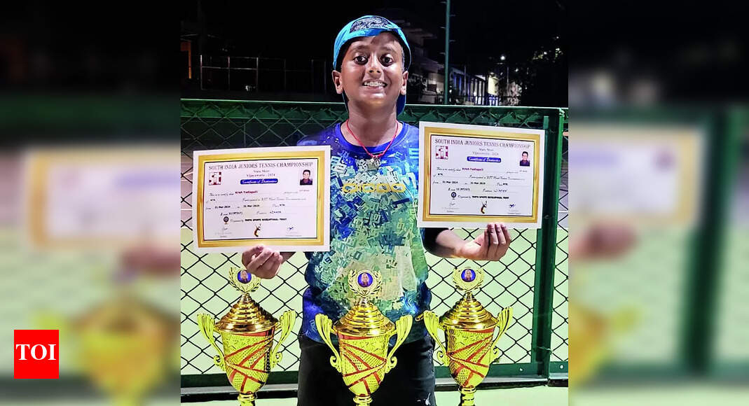 Krish: Krish Wins 3 Titles | Vijayawada News - Times of India