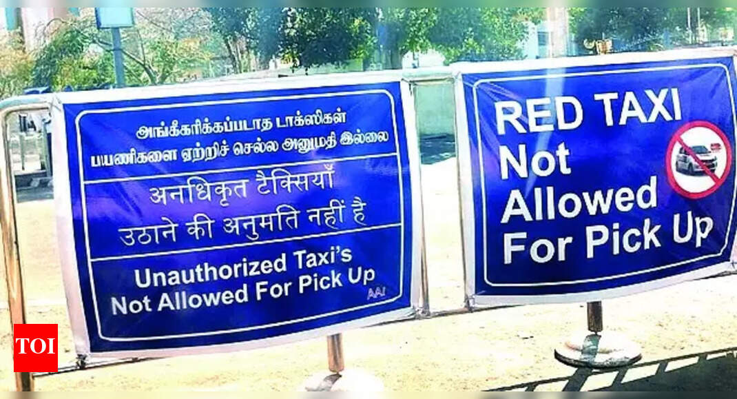 Allow Us To Pick Up Fliers From Airport: Red Taxi Drivers | Coimbatore ...