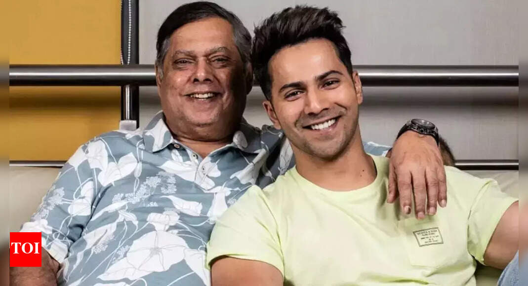 Varun Dhawan to collaborate with father David Dhawan soon for a comedy ...