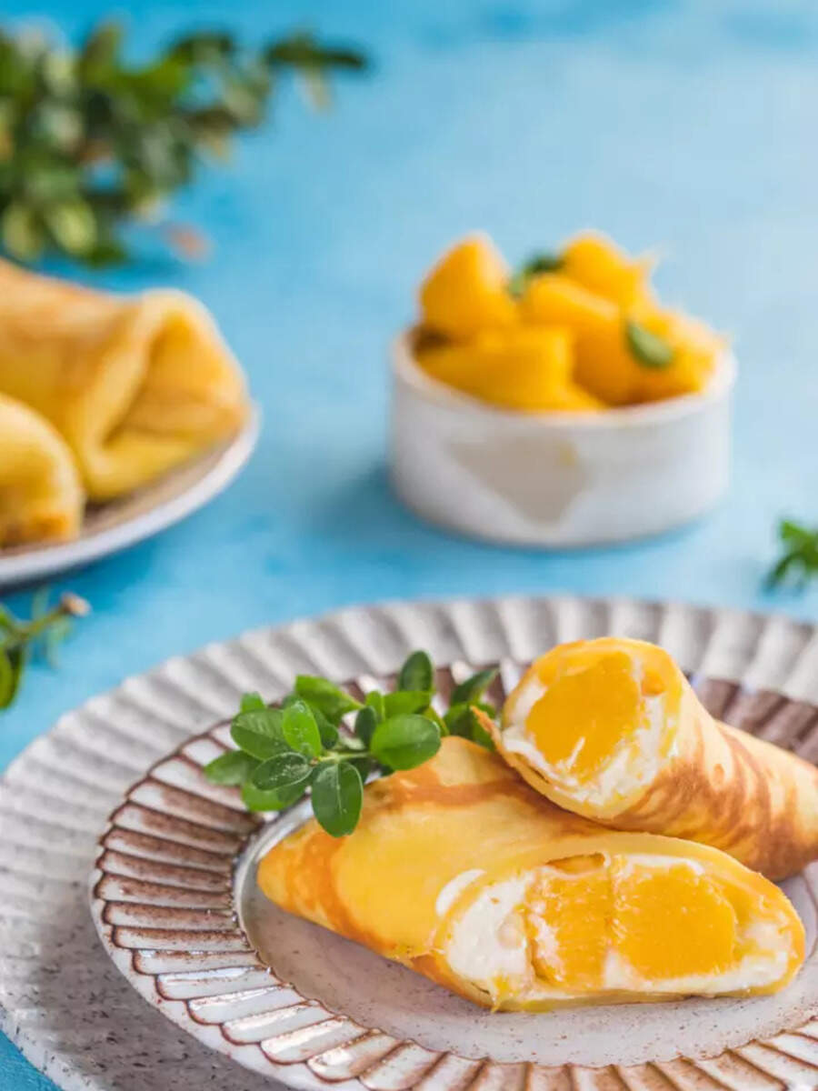 How to make trending Hong Kong Style Mango Pancake | Times of India