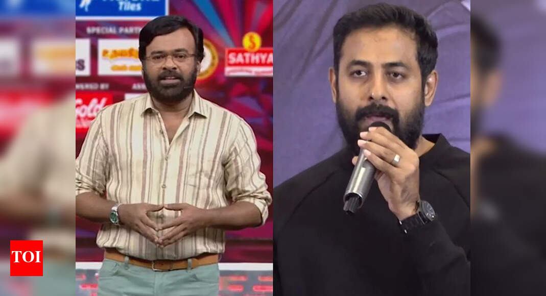 Karu. Palaniappan announces his exit from ‘Vaa Tamizha Vaa’; actor Aari ...